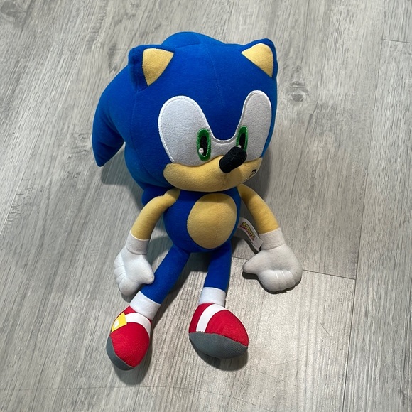 Sonic | Toys | Sonic The Hedgehog Sega Plush Stuffed Animal Toy | Poshmark